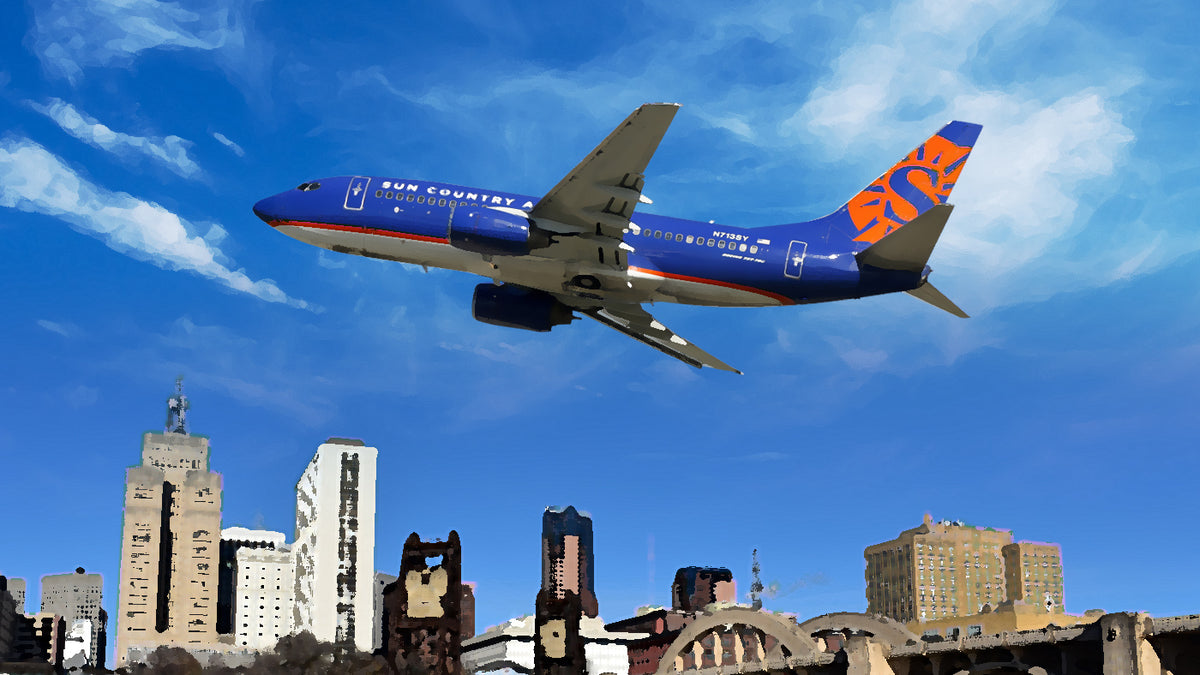 Soaring Together: Sun Country Airlines and Boeing 737 – MotoArt PlaneTags
