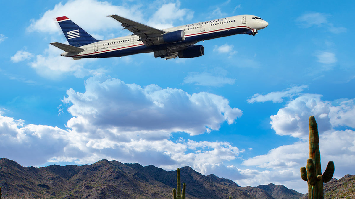 Boeing 757: Celebrating US Airways Heritage – MotoArt PlaneTags
