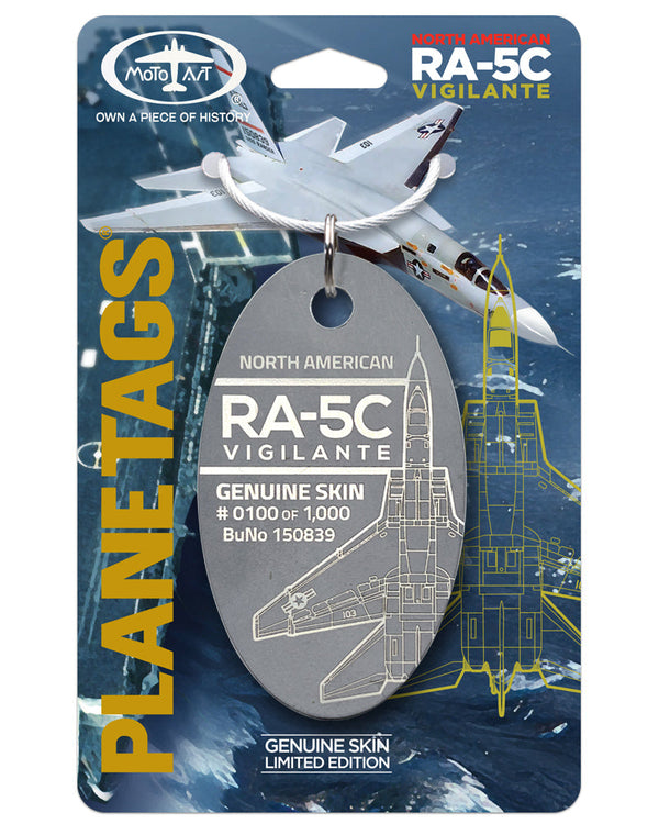 Plane Tags are made out of the fuselage of old retired aircraft ...