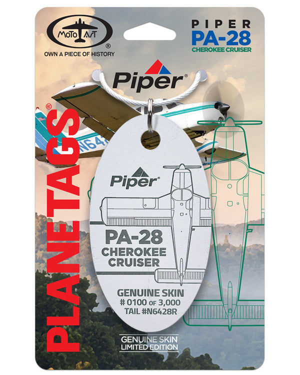 Plane Tags are made out of the fuselage of old retired aircraft ...