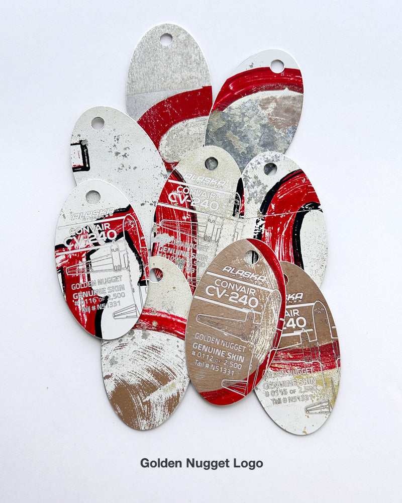 Convair CV-240 Golden Nugget - N51331 - MotoArt PlaneTags