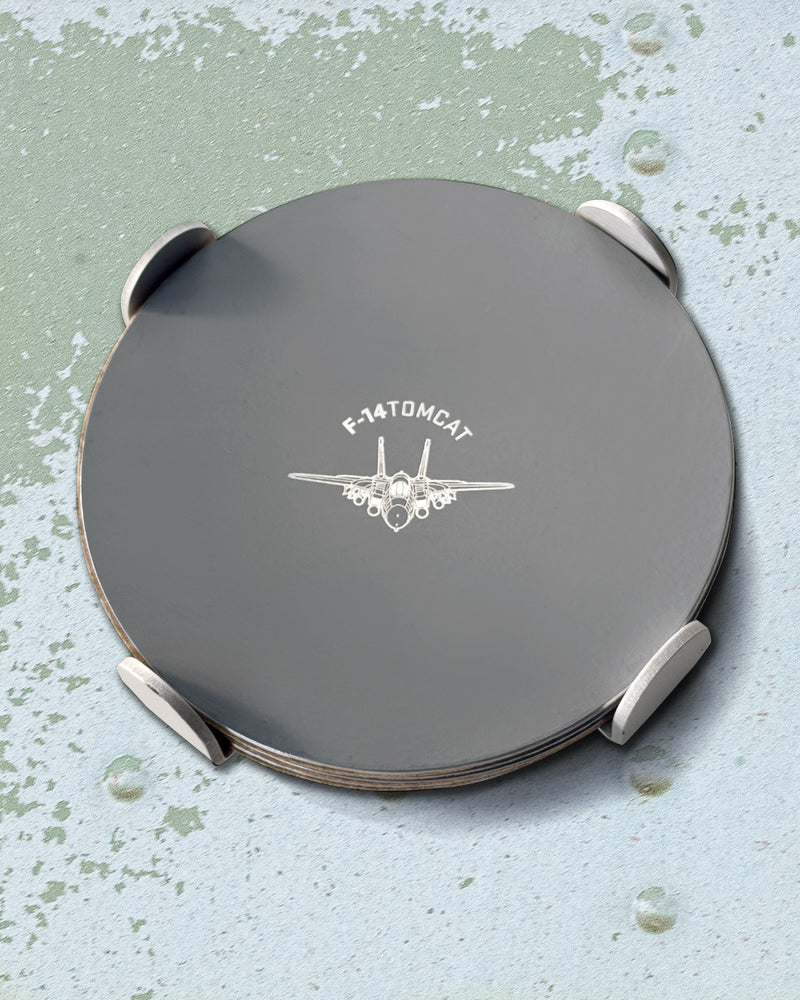 F-14 Tomcat Coasters – MotoArt PlaneTags