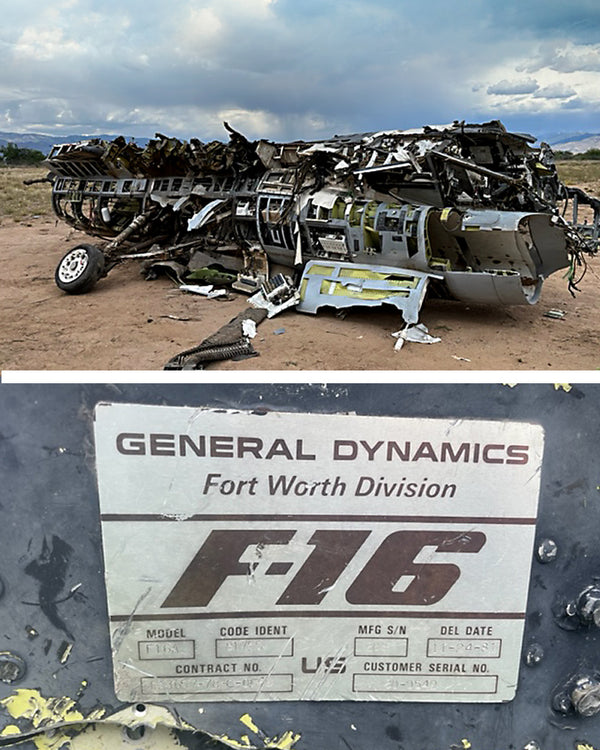 F-16A 80-0542 - MotoArt PlaneTags