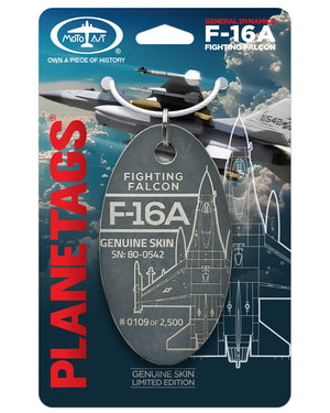 Plane Tags are made out of the fuselage of old retired aircraft ...