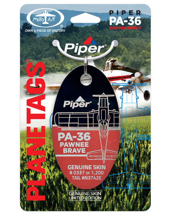 Piper Aircraft - MotoArt PlaneTags