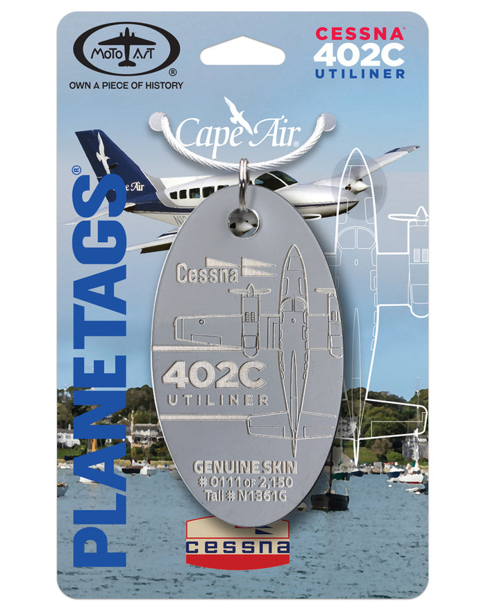 Cape Air Cessna 402 PlaneTags – N1361G Aviation Collectible – MotoArt ...