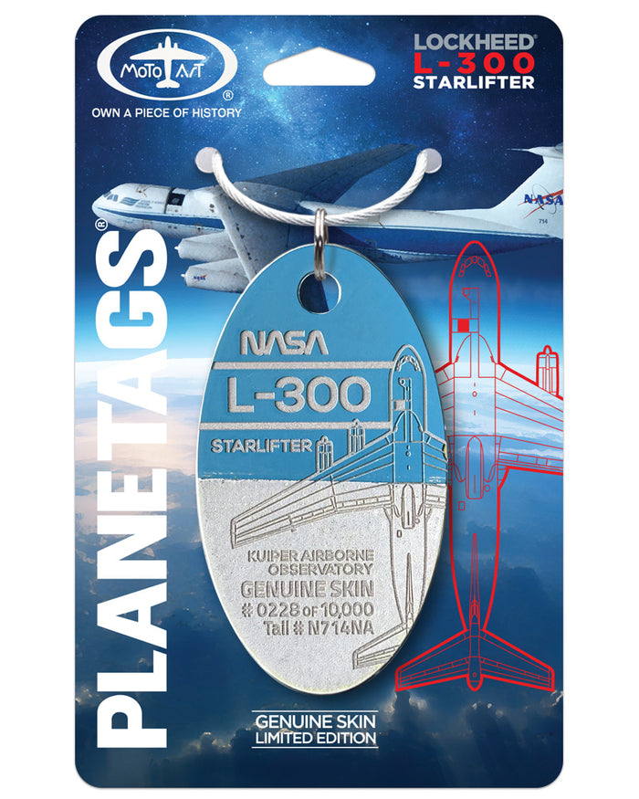 L-300 STARLIFTER-N714NA – MotoArt PlaneTags