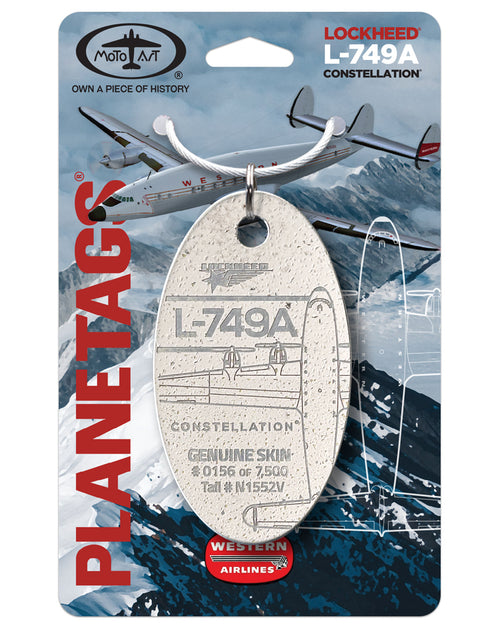 Lockheed® L-749A-N1552V PlaneTags – MotoArt PlaneTags