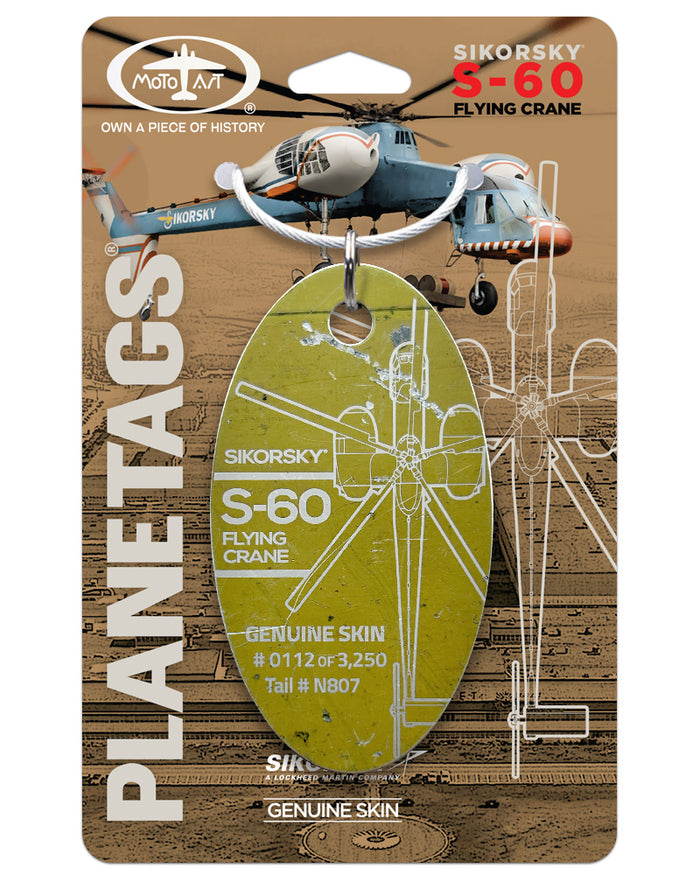 S-60 Flying Crane N807 – MotoArt PlaneTags