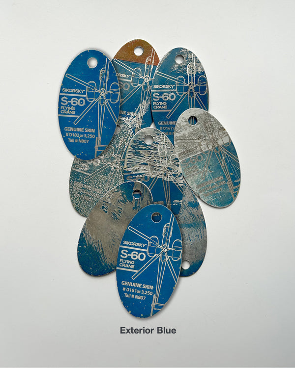 Custom S-60 Flying Crane N807 - MotoArt PlaneTags