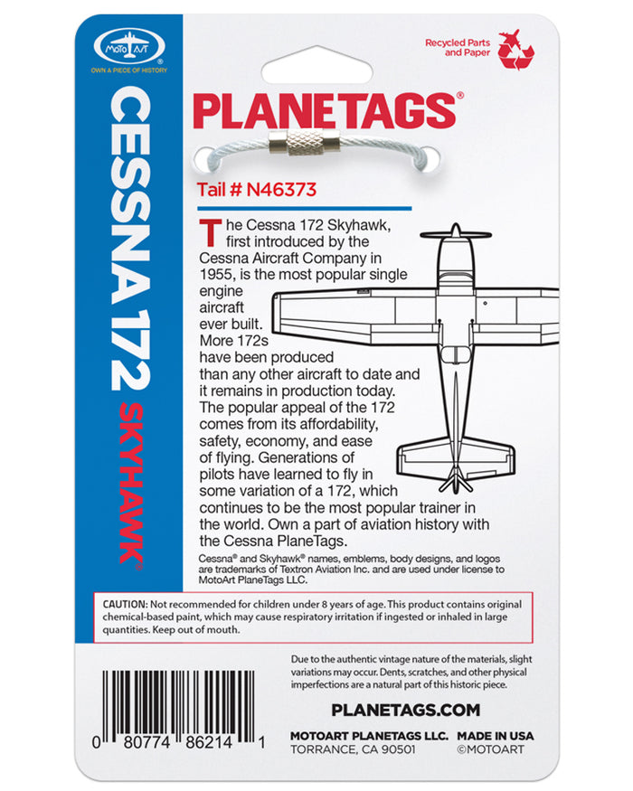 Cessna 172 - N46373 – MotoArt PlaneTags