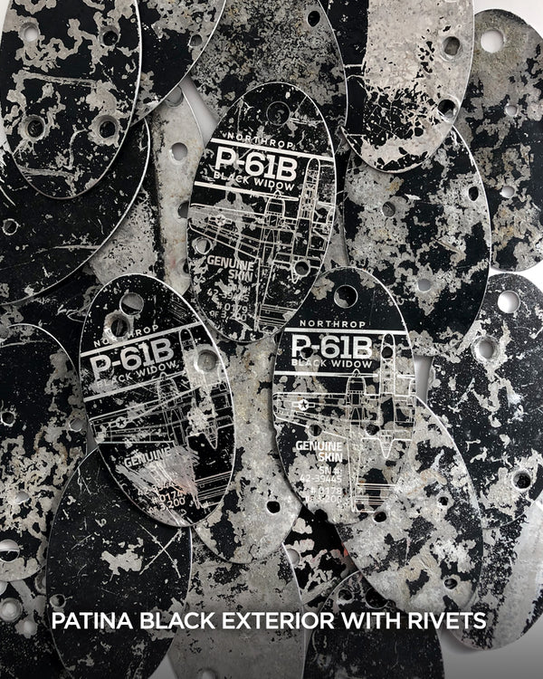 P-61B BLACK WIDOW 42-39445 - MotoArt PlaneTags