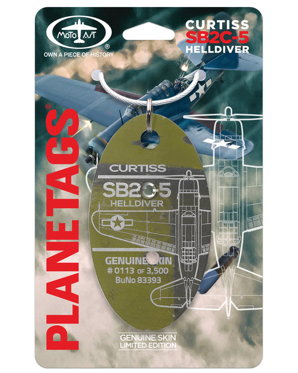 Curtiss SB2C-5 HELLDIVER 83393 - MotoArt PlaneTags