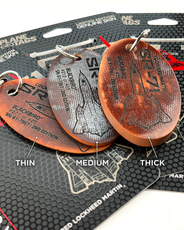 Lockheed SR-71 Blackbird™ Tail #17967 PlaneTag - MotoArt PlaneTags