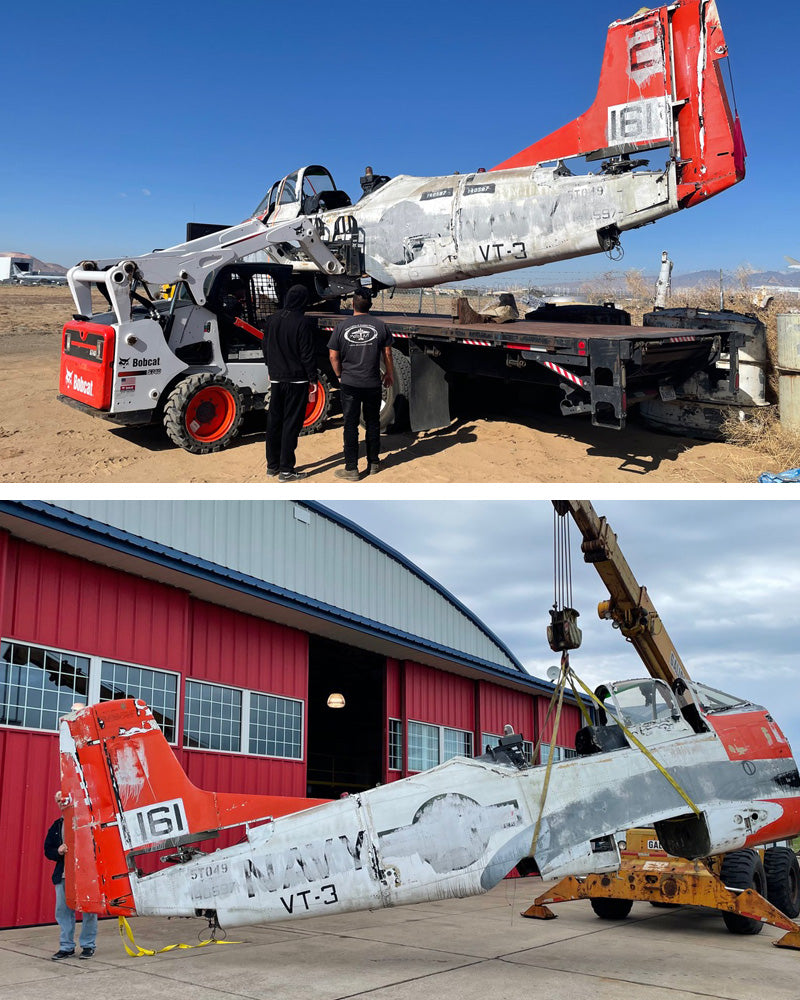 T-28C Trojan Serial # 140597 - MotoArt PlaneTags